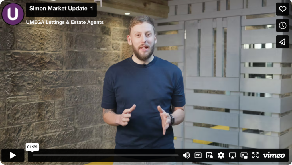 90 SECONDS UMEGA LETTINGS MARKET UPDATE - Umega